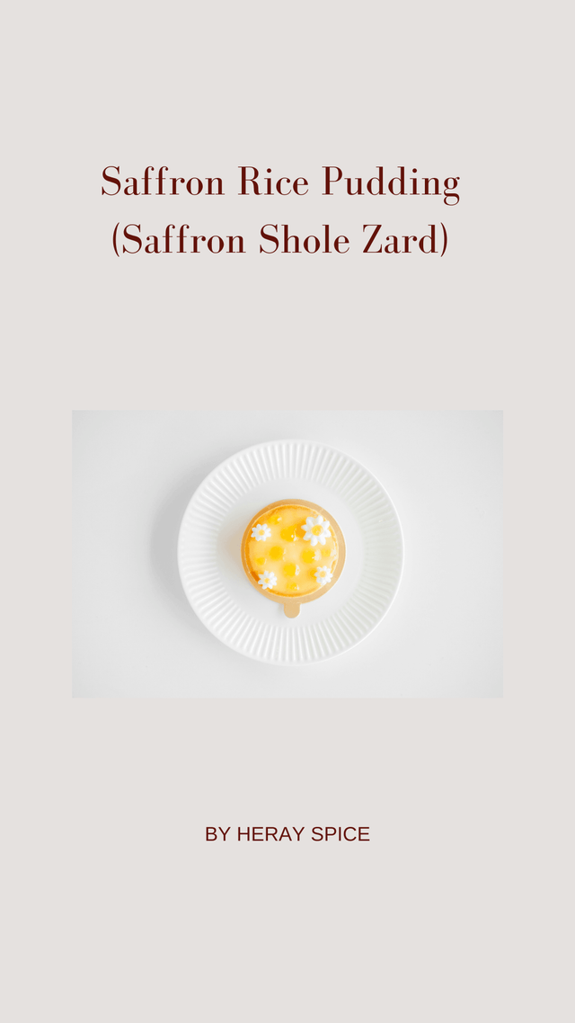 How to Make Saffron Rice Pudding (Shola Zard)? Step by Step Guide ...